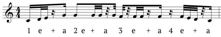 16th Notes, 32nd Notes, and Rests - Mollie Goddard