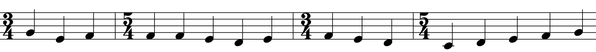 Uncommon Time Signatures - Mollie Goddard